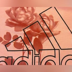 adidas | Tops | Nwt Adidas Logo Rose Tee | Poshmark